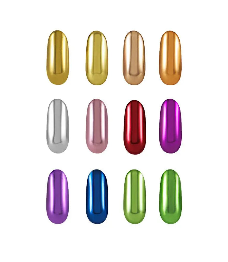 Effects - Acrylic Art Powder, Chrome Effects & Chrome Mirror Effects