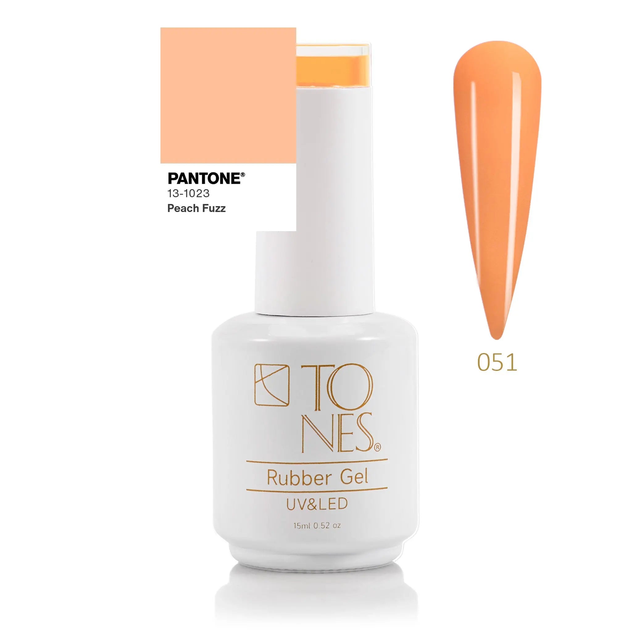 Rubber Base Gel Color #51 - (15 mL / 0.50 fl oz)